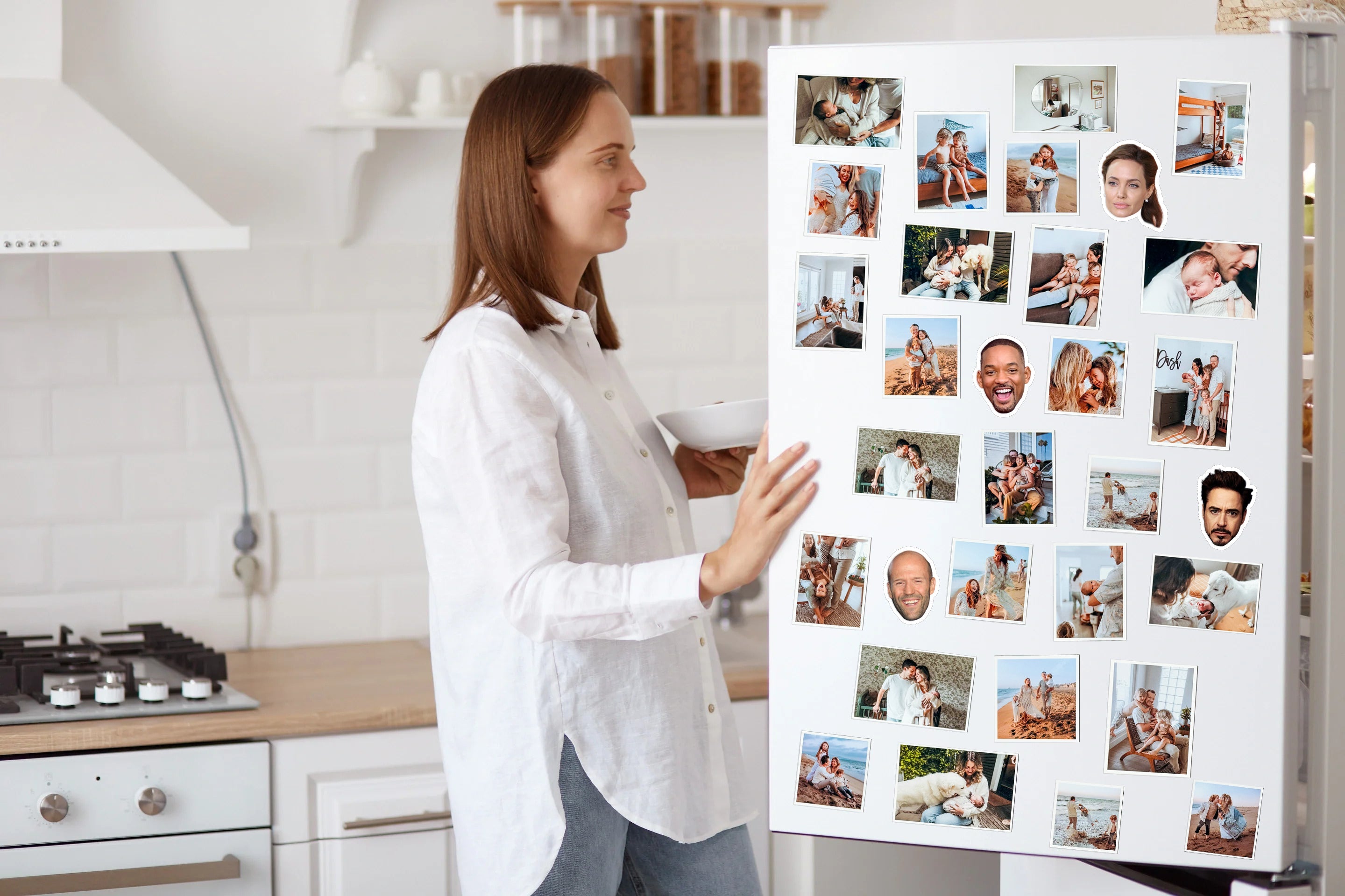 5 Creative Ways to Decorate Your Home with Custom Photo Magnets – Faces ...